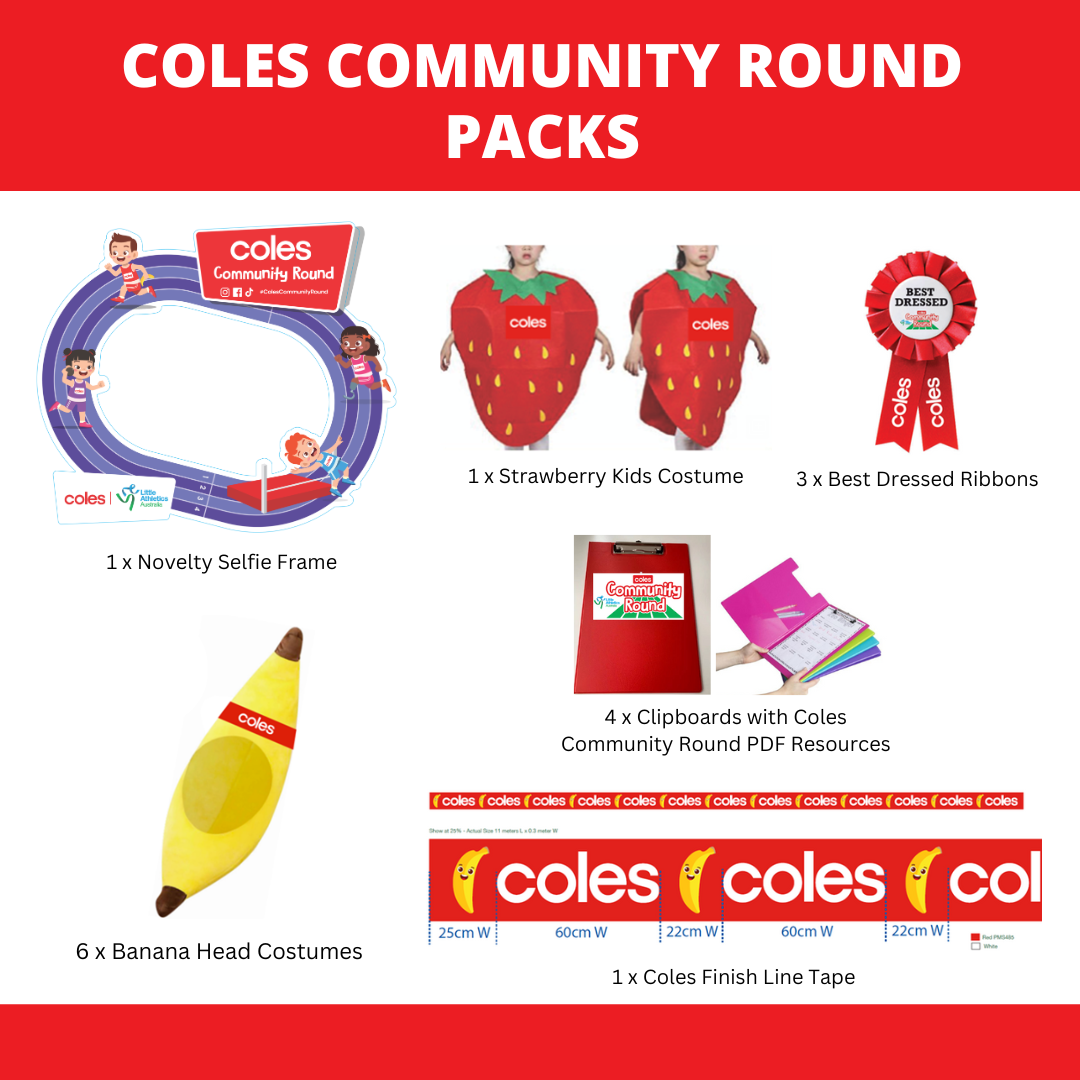 2025 Coles Community Round Pre-Registration Form - Little Athletics ...
