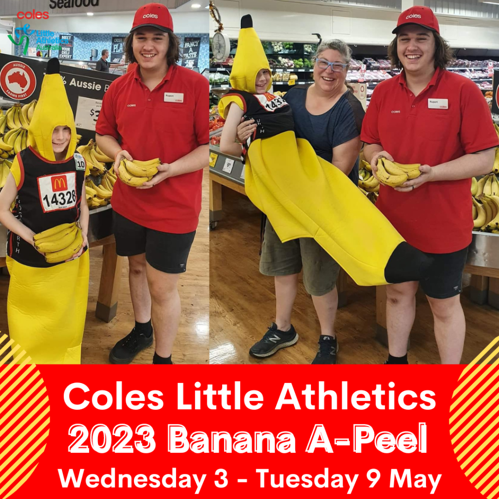 Coles Banana A-Peel Photo Competition - Little Athletics Australia