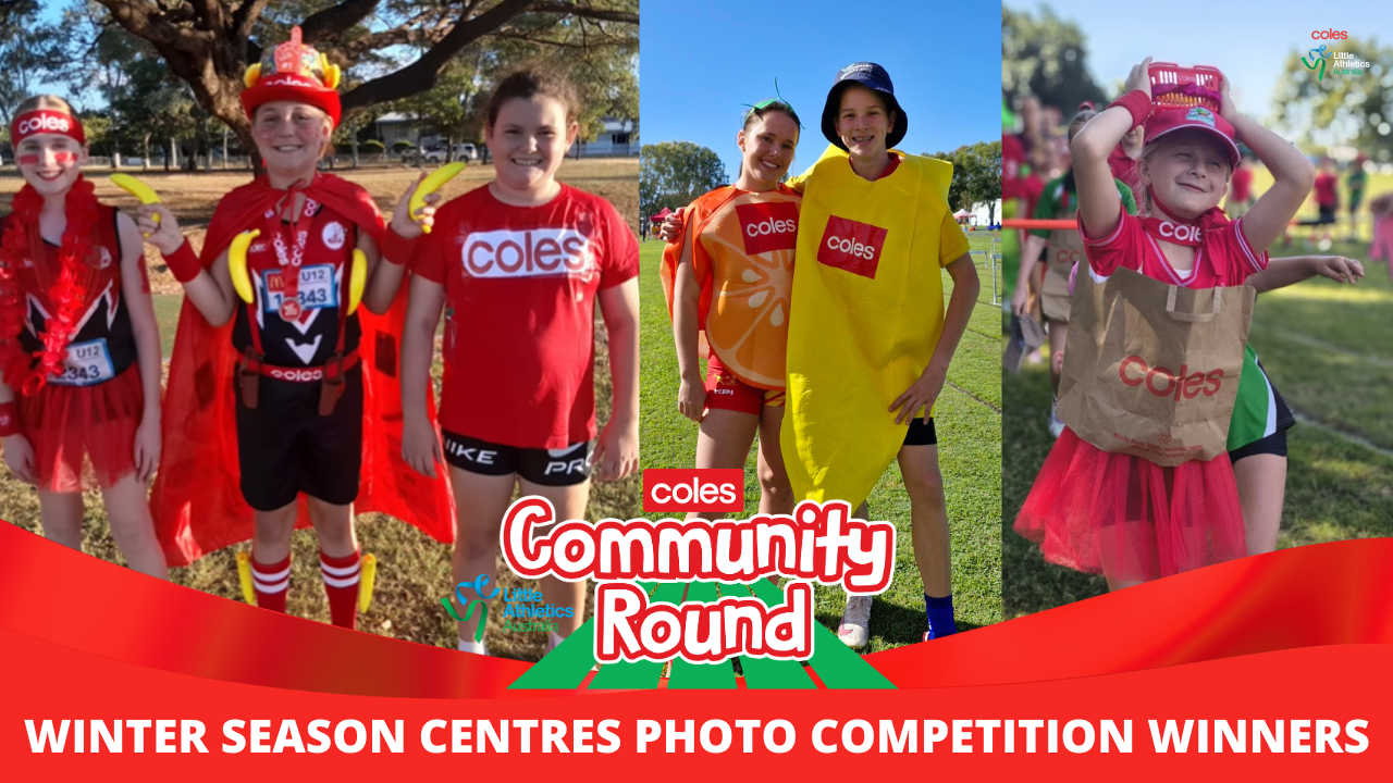 Coles Community Round Photo Competition Winners - Little Athletics ...